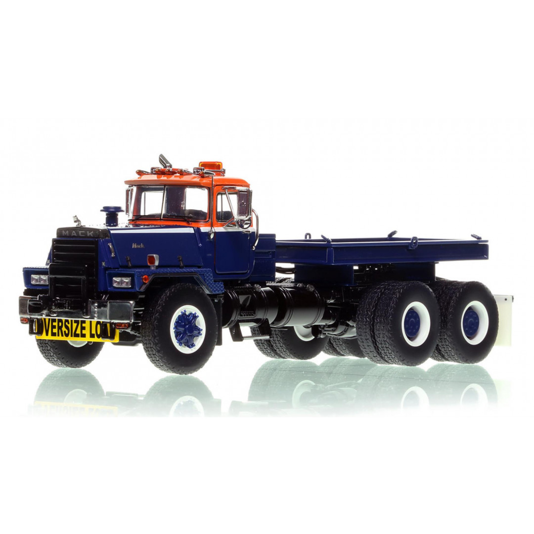 Mack RD800 Tandem Axle Tractor Orange with Ballast Box