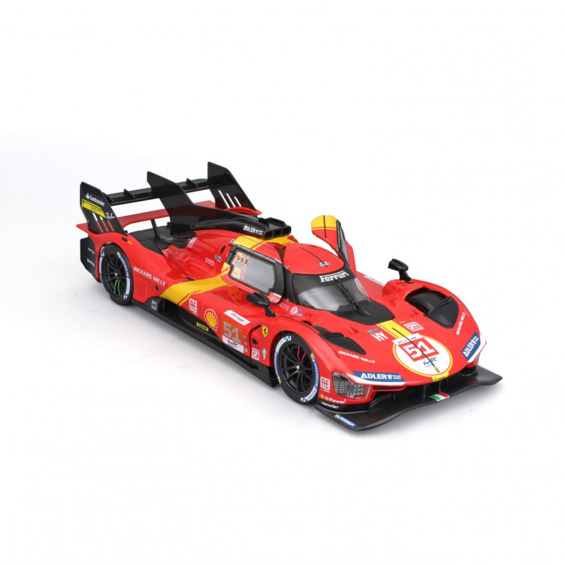 1:24 2023 Ferrari 499P le Mans Hyper Car 51 le Mans Winning