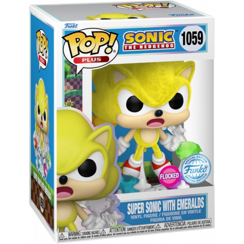 Sonic - Super Sonic W/ Emeralds Pop! - Afterpay Available!