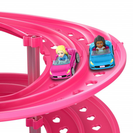 Hot Wheels Racer Verse Barbie Trackset - Afterpay Available!