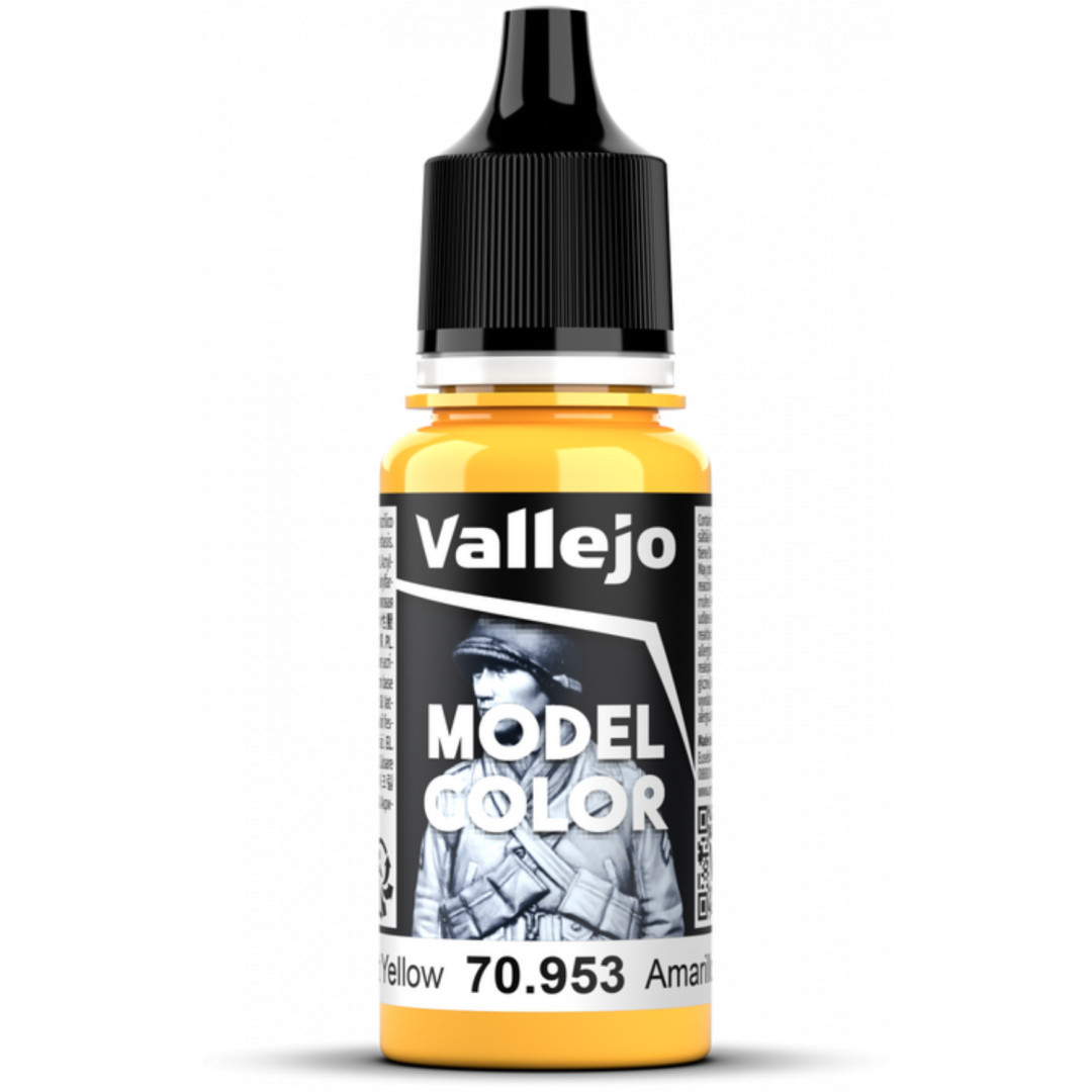 Vallejo 70953 Model Colour Flat Yellow 17 Ml Acrylic Paint