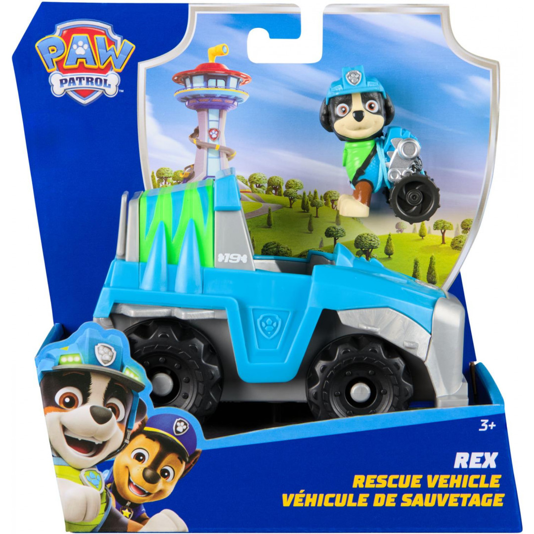 Paw Patrol Sustainable Basic Vehicle - Rex Solid - Afterpay