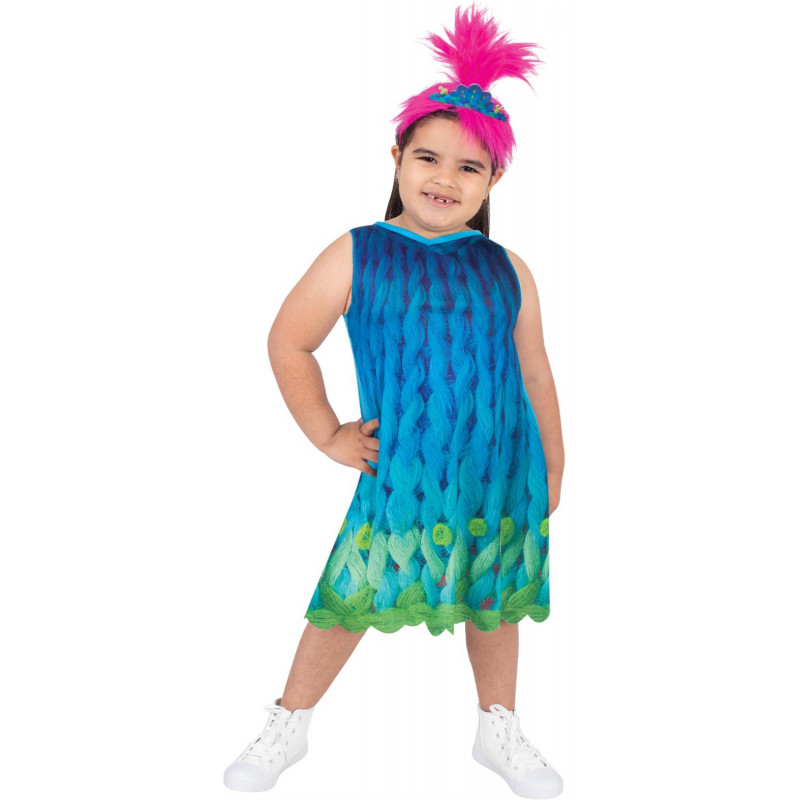 Trolls Poppy Kids Costume 4-6Yrs - Afterpay Available!
