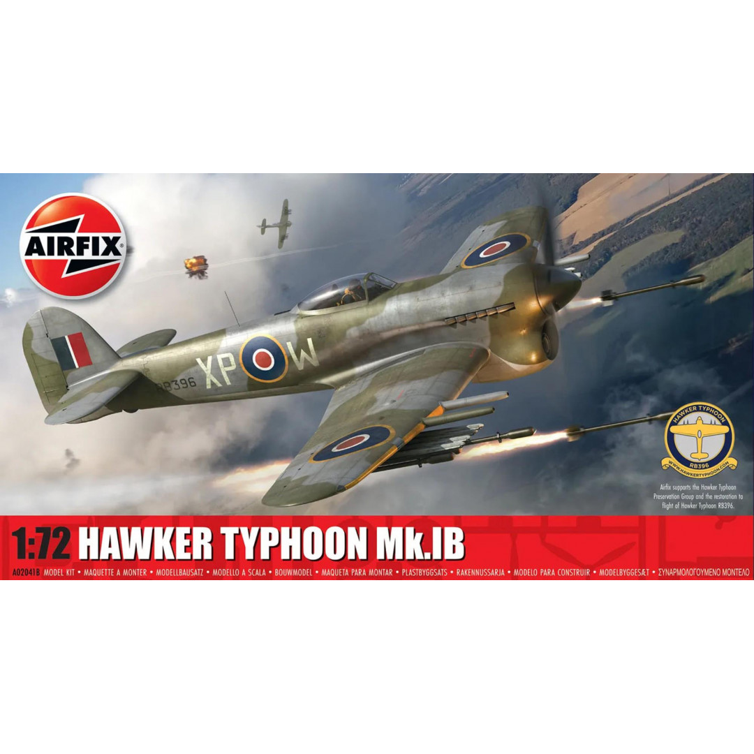 Airfix 1:72 Hawker Typhoon Mk.Ib - Afterpay Available!