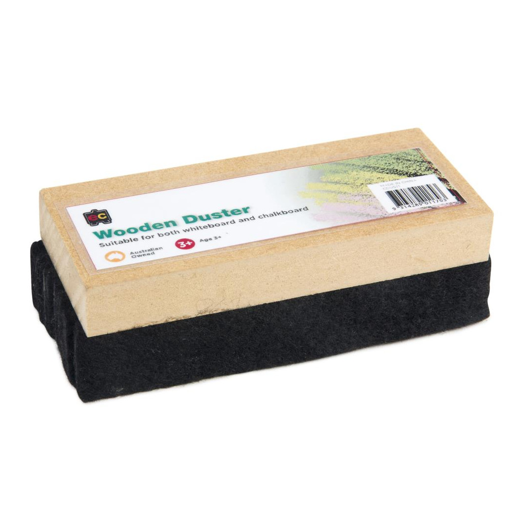 Blackboard Duster Wooden - Afterpay Available!