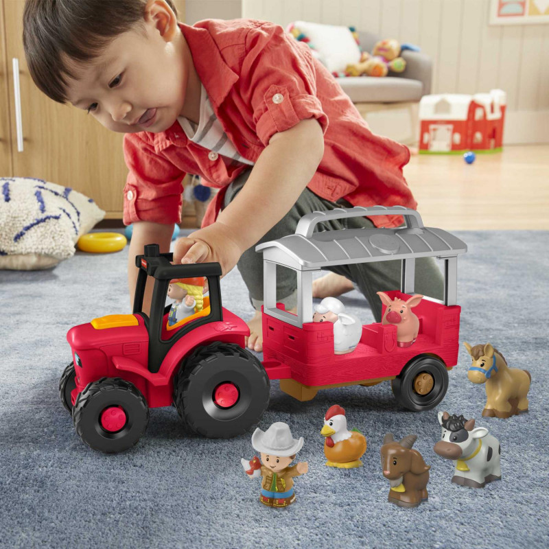 Fisher Price Little People Farm Tractor Gift Set - Afterpay