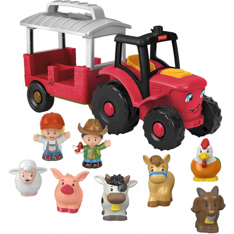 Fisher Price Little People Farm Tractor Gift Set - Afterpay