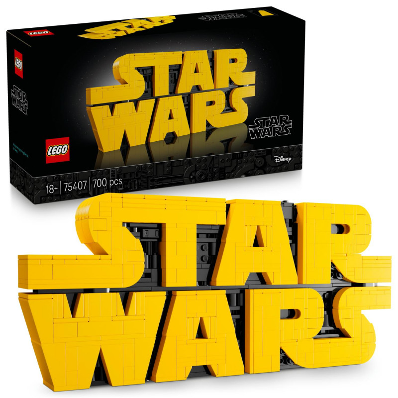 LEGO Star Wars TM Brick-Built Star Wars™ Logo 75407