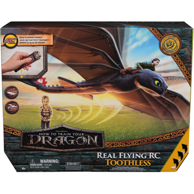 How To Train Your Dragon Movie Real Flying Toothless RC