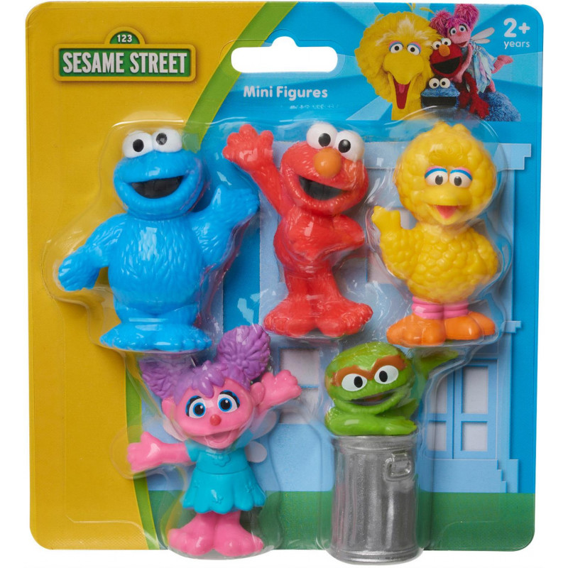 Sesame Street Mini Figures 5 Pack - Afterpay Available!