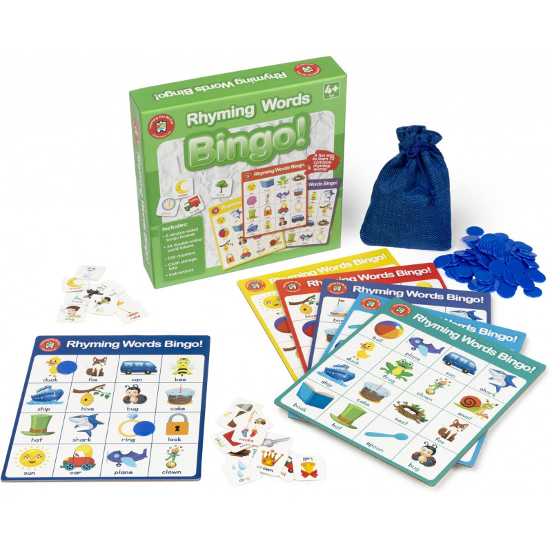 Rhyming Words Bingo - Afterpay Available!