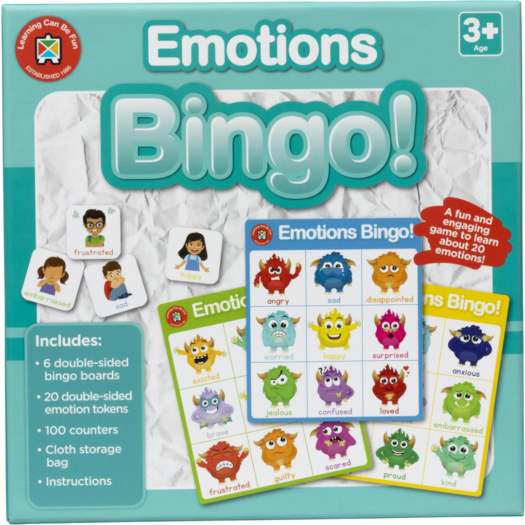 Emotions Bingo - Afterpay Available!