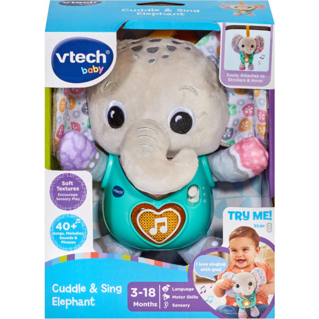 Vtech Cuddle & Sing Elephant - Afterpay Available!