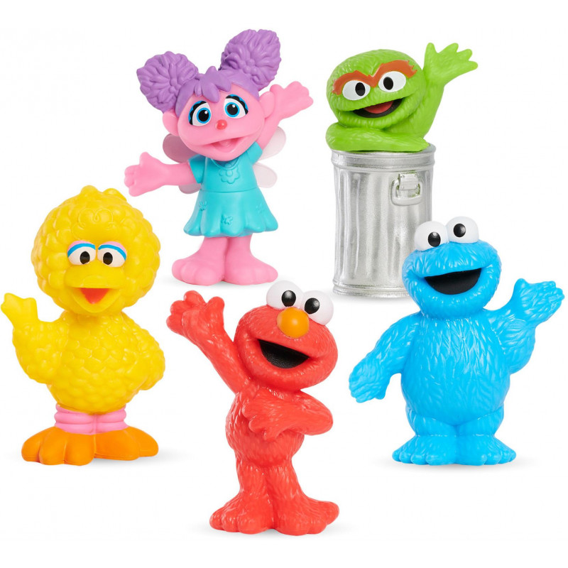 Sesame Street Mini Figures 5 Pack - Afterpay Available!