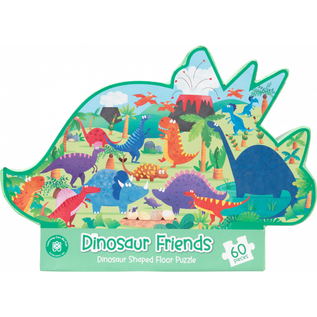 Dinosaur Friends Shaped Floor Puzzle - Afterpay Available!