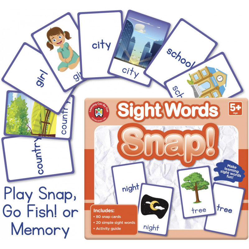 Sight Word Snap - Afterpay Available!