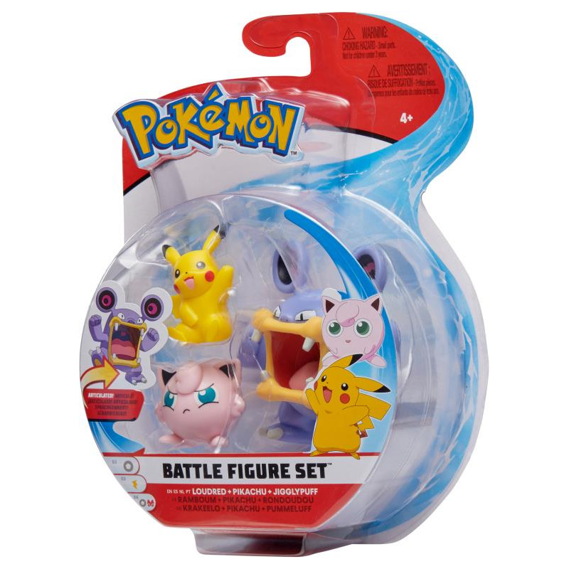 Pokemon 2 Inch & 3 Inch 3-Figure Pack - Afterpay Available!