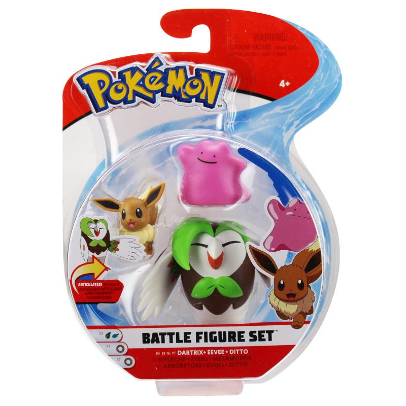 Pokemon 2 Inch & 3 Inch 3-Figure Pack - Afterpay Available!