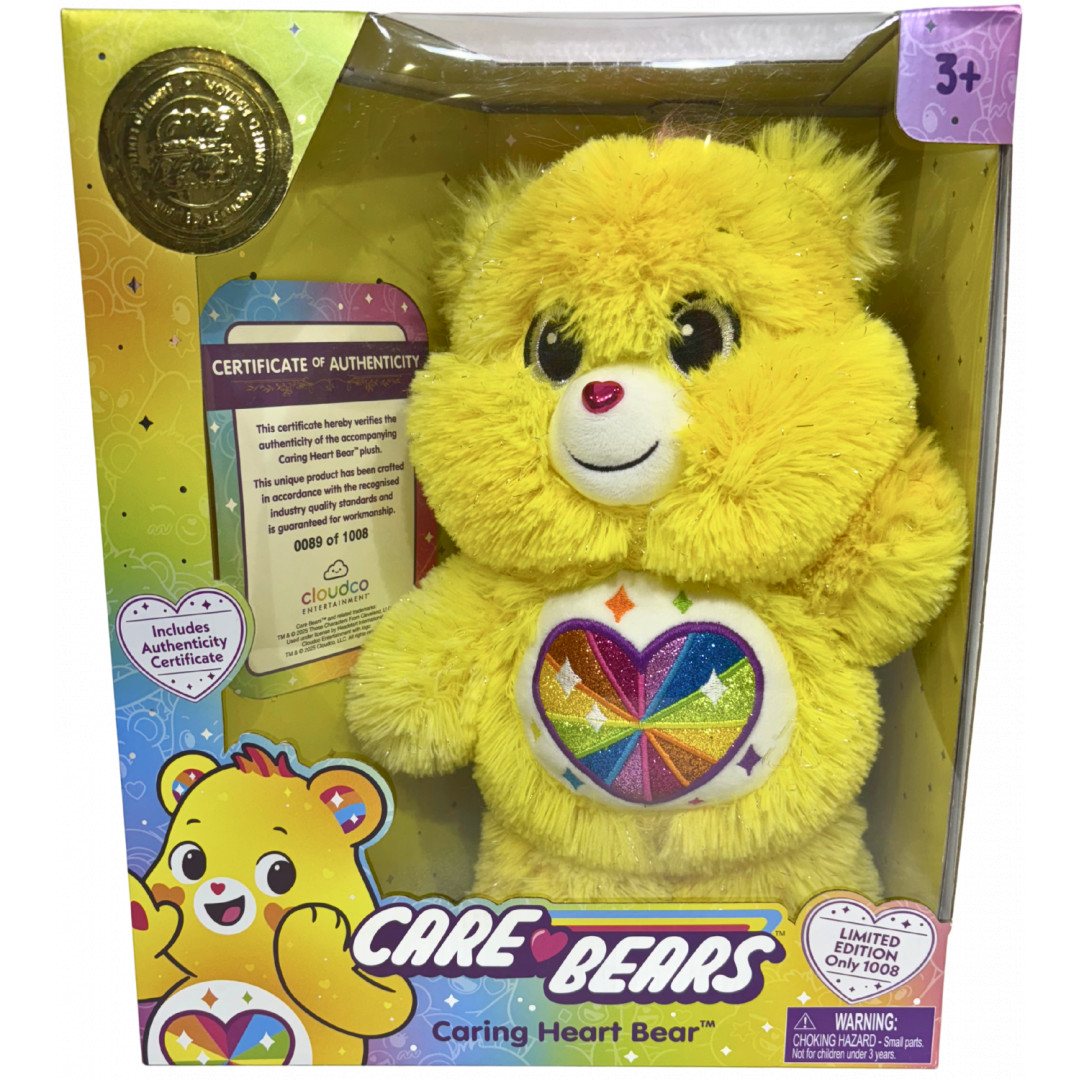Care Bears Limited Edition Caring Heart Bear - Exclusive to