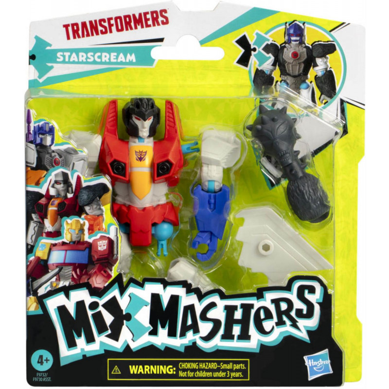 Transformers Mixmashers Basic Figure Starscream - Afterpay
