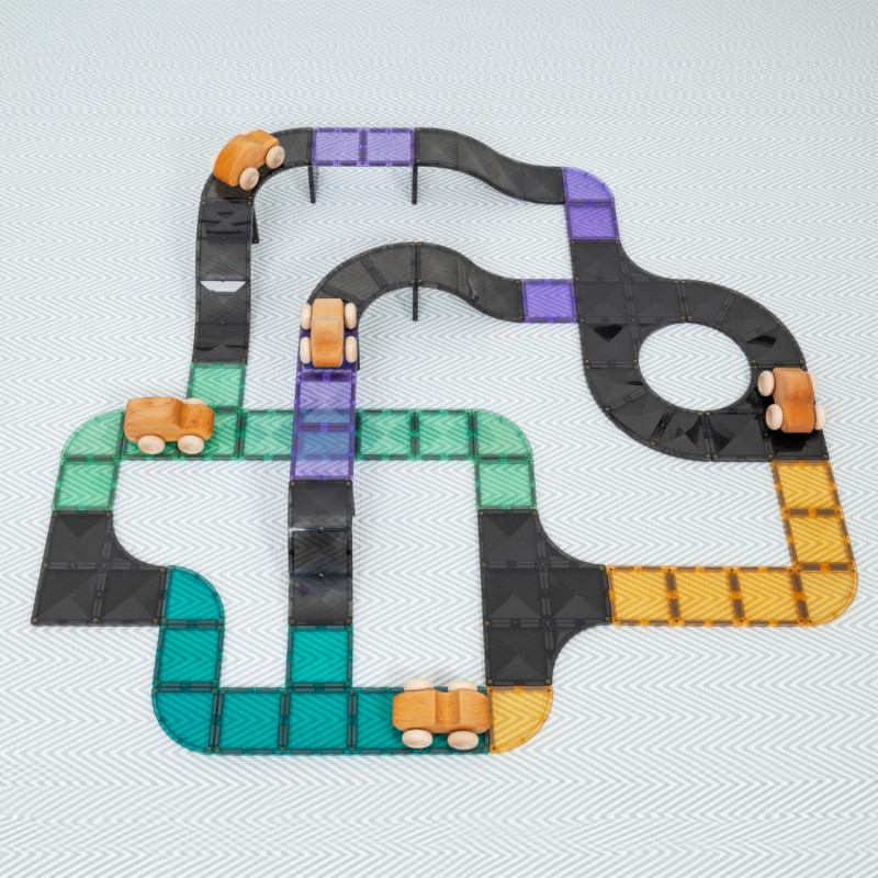 Roads Ramps & Intersections Pack 16 Pieces - Afterpay