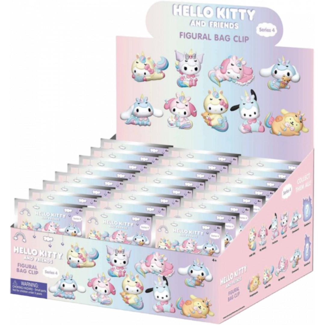 Hello Kitty - 3D Foam Bag Clips (Series 4) Blind Bags