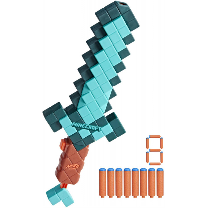 Nerf Minecraft Diamond Sword - Afterpay Available!