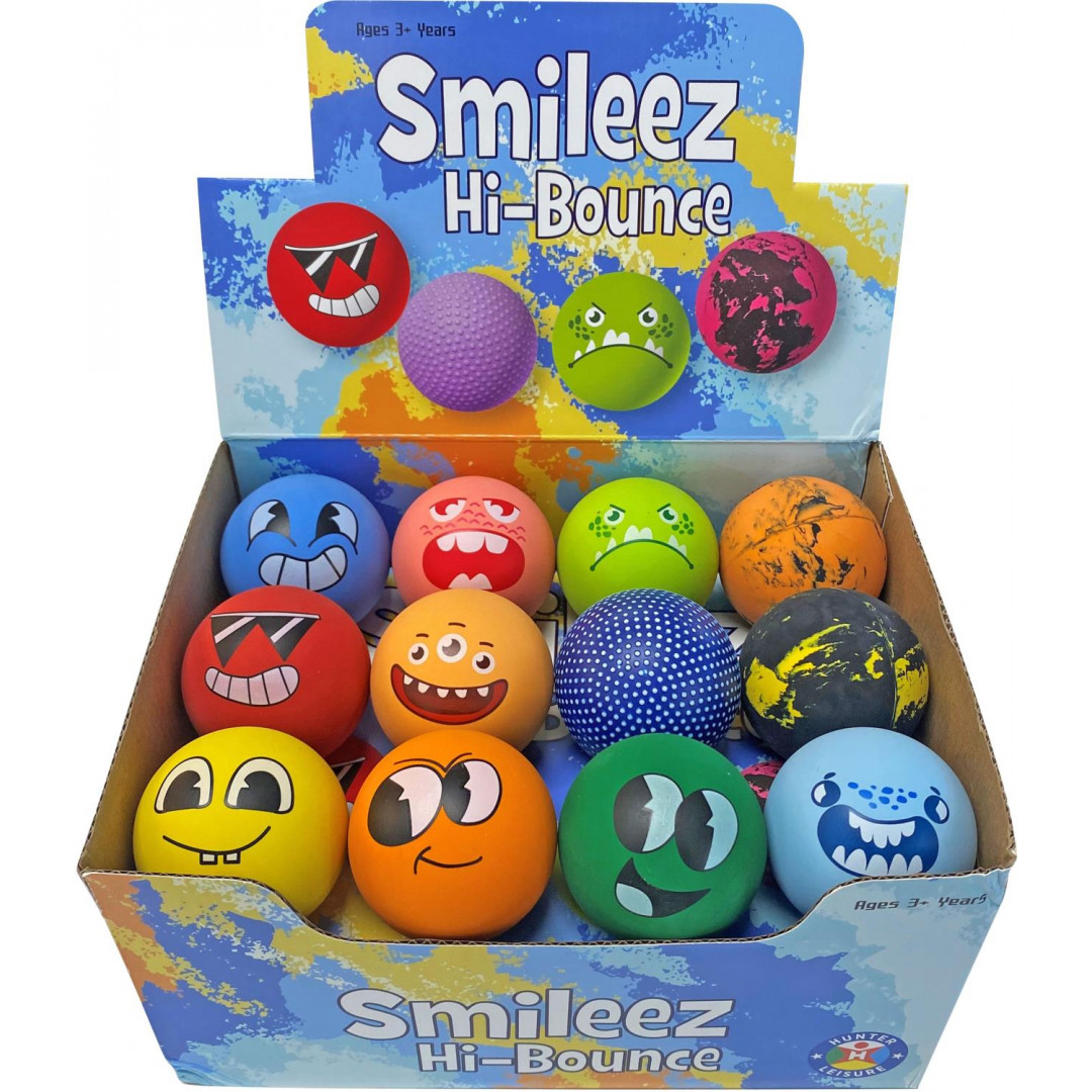 Smiley Hi Bounce Balls - Afterpay Available!
