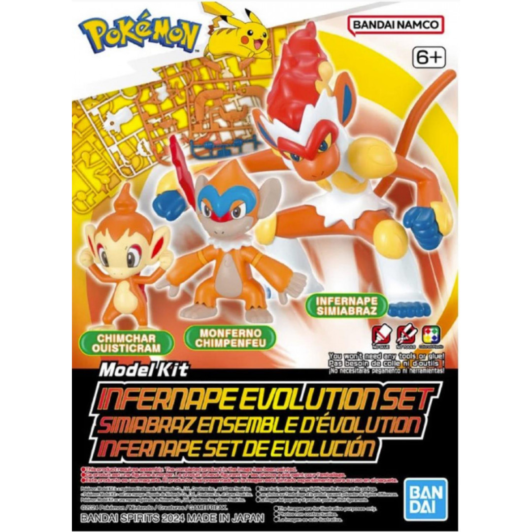 Pokemon Model Kit Infernape Evolution Set - Afterpay