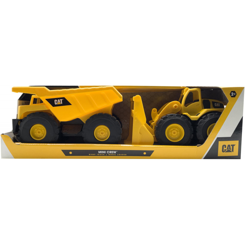 CAT Mini Crew 7" 2Pk Assorted - Afterpay Available!