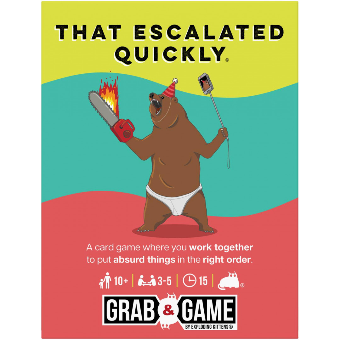 Grab & Game - That Escalated Quickly (By Exploding Kittens)