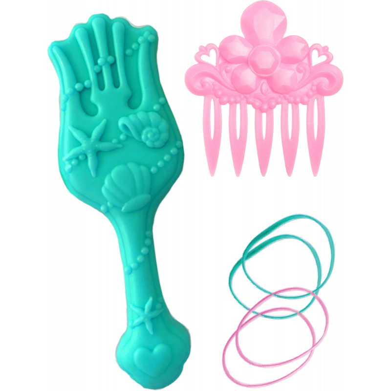 Disney Princess Mini Styling Heads Asst (Belle/ Ariel/