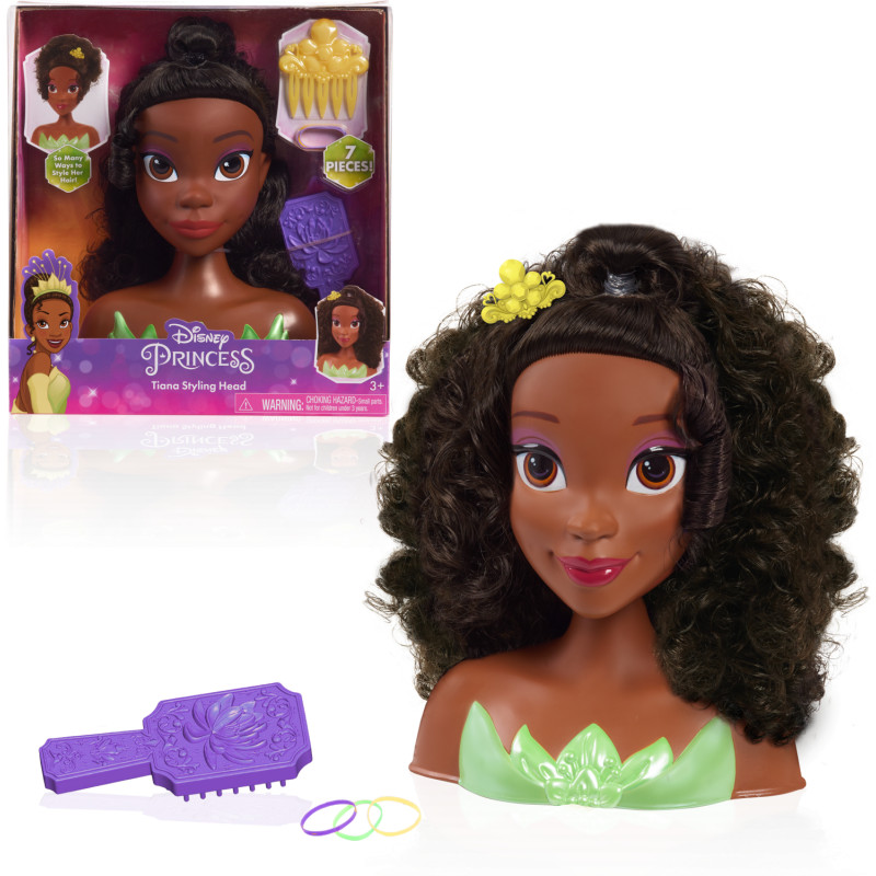 Disney Princess Mini Styling Heads Asst (Belle/ Ariel/