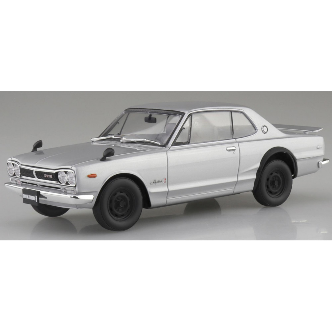 1/24 Snap Kpgc10 Skyline Ht 2000 Gt-R 1970 Silver