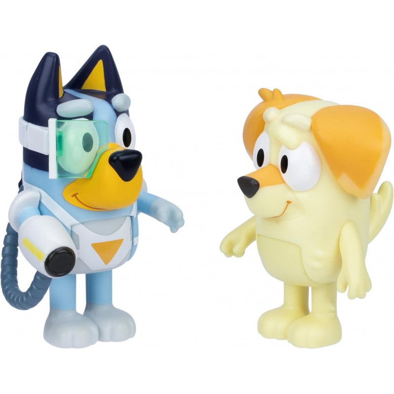 Bluey S12 Figure 2Pk Assorted - Afterpay Available!