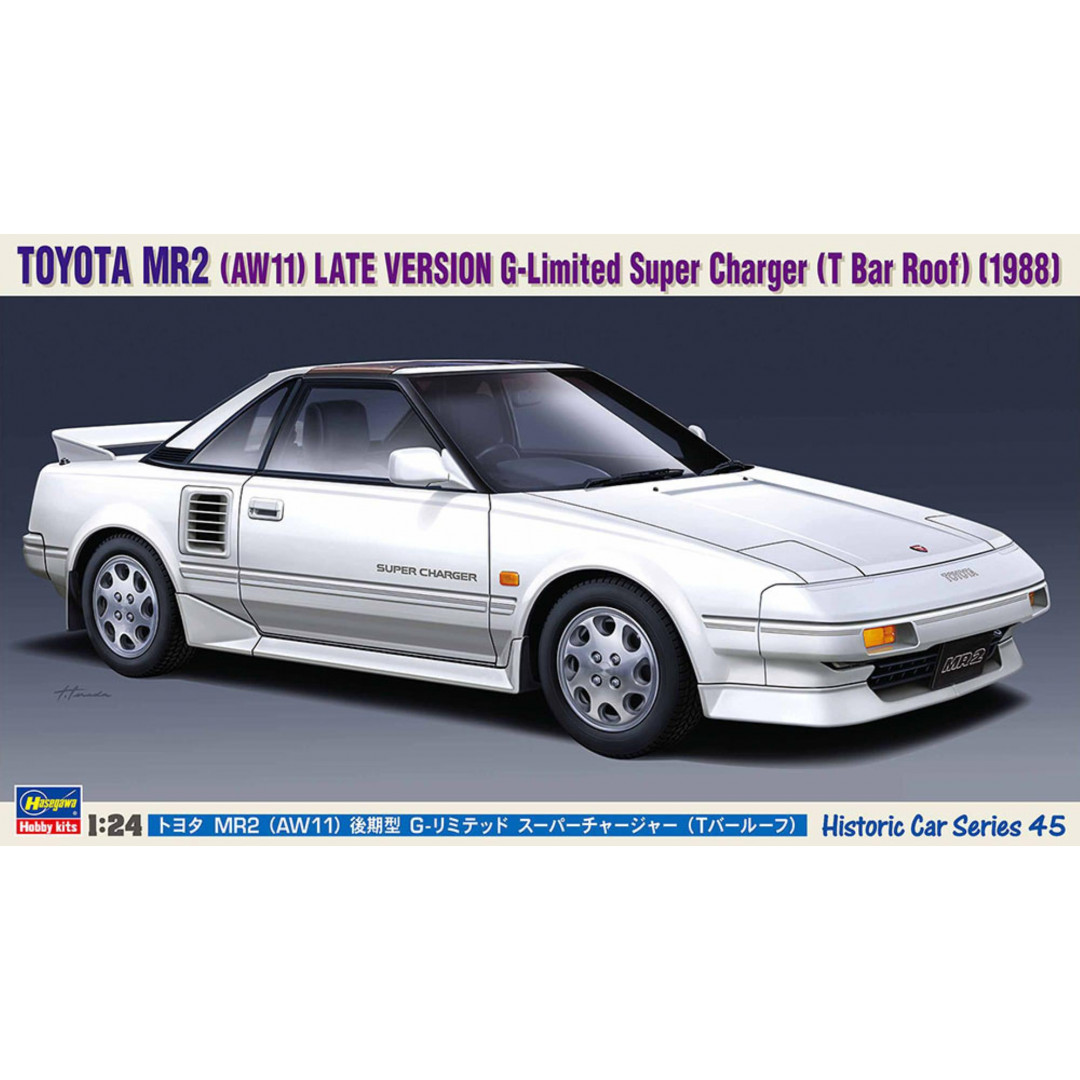 1/24 Toyota Mr2 Aw11 Late Version G-Limited Super Charger T