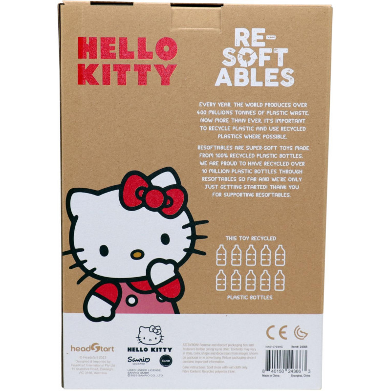 Resoftables Medium Hello Kitty - Pink Overalls - Afterpay