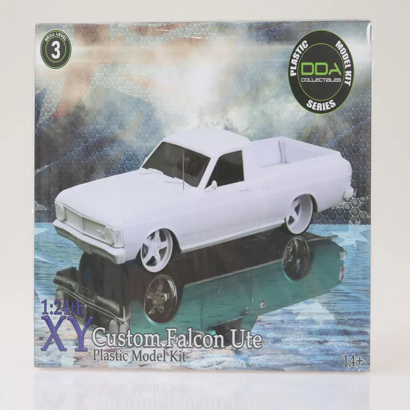 1:24 Xy Ford Ute Slammed 351 Engine W/Standard Bonnet