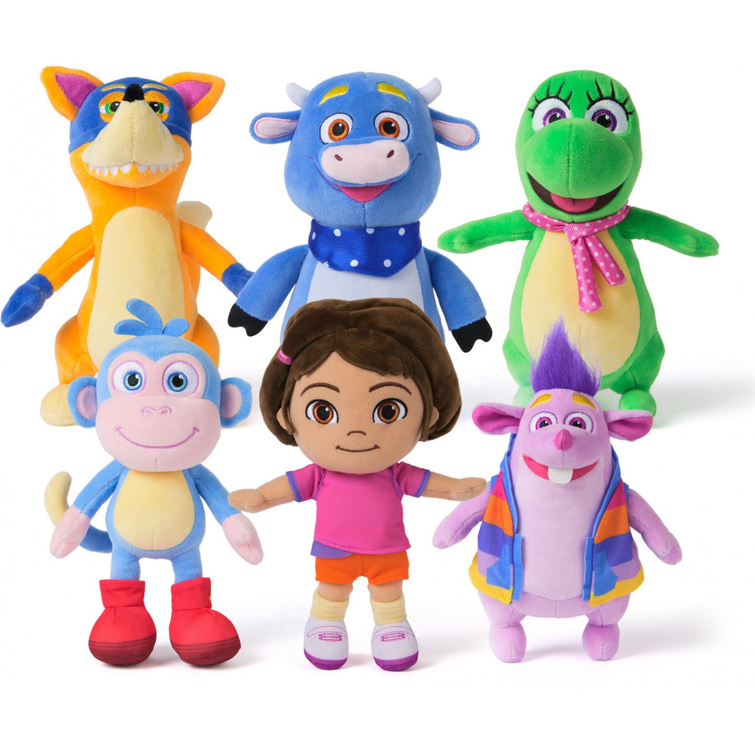 Dora The Explorer Basic Plush Asst - Afterpay Available!