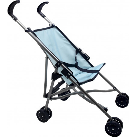 Dollsworld Stroller Blue 56Cm / 22" - Afterpay Available!