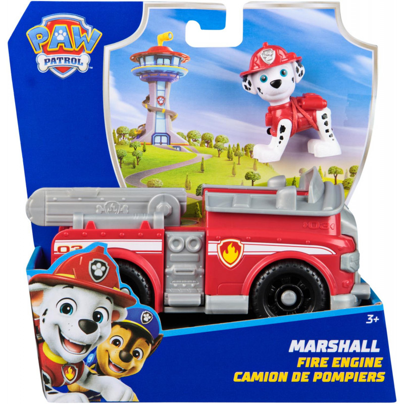 Paw Patrol Fire Rescue Themed Vehicle Marshall - Afterpay