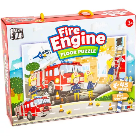 Fire Engine Floor Puzzle - Afterpay Available!