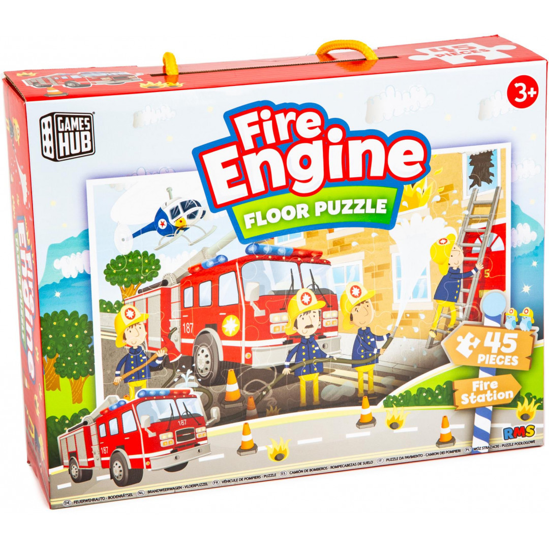 Fire Engine Floor Puzzle - Afterpay Available!