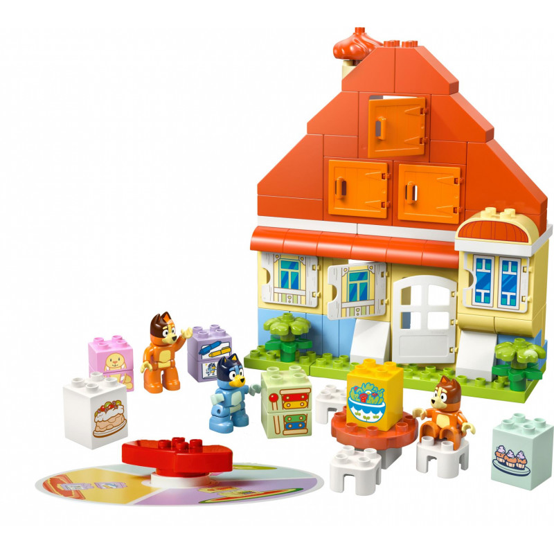 LEGO DUPLO Bluey Bluey's Family House with Memory Game