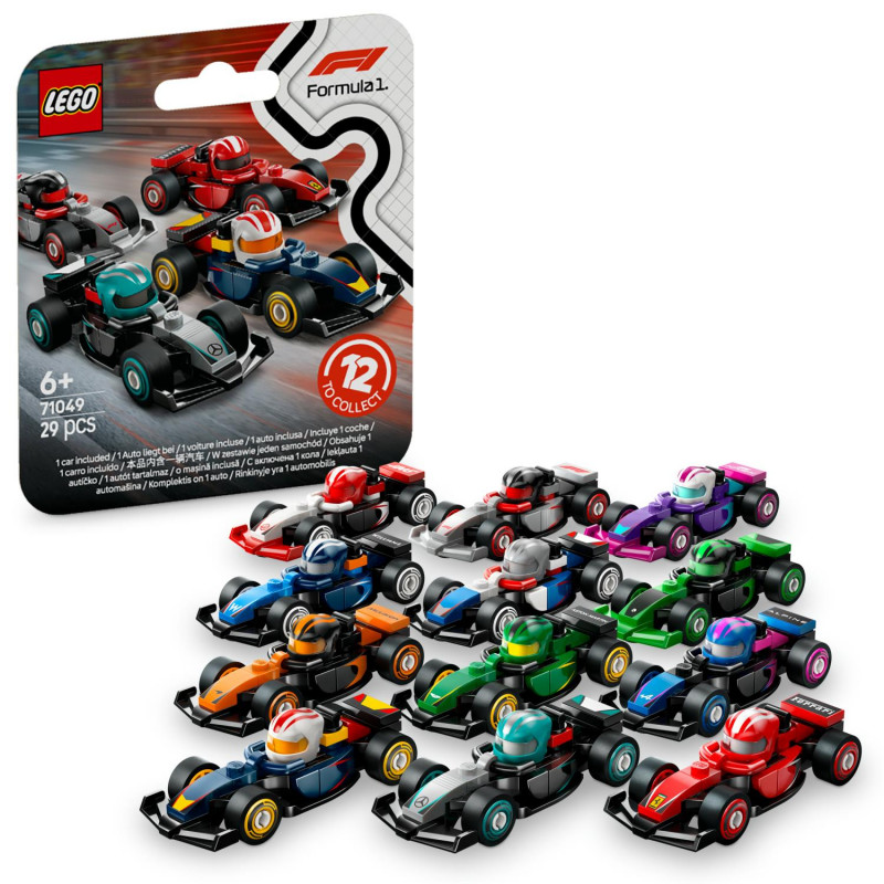 LEGO LEGO Minifigures F1® Collectible Race Cars 71049
