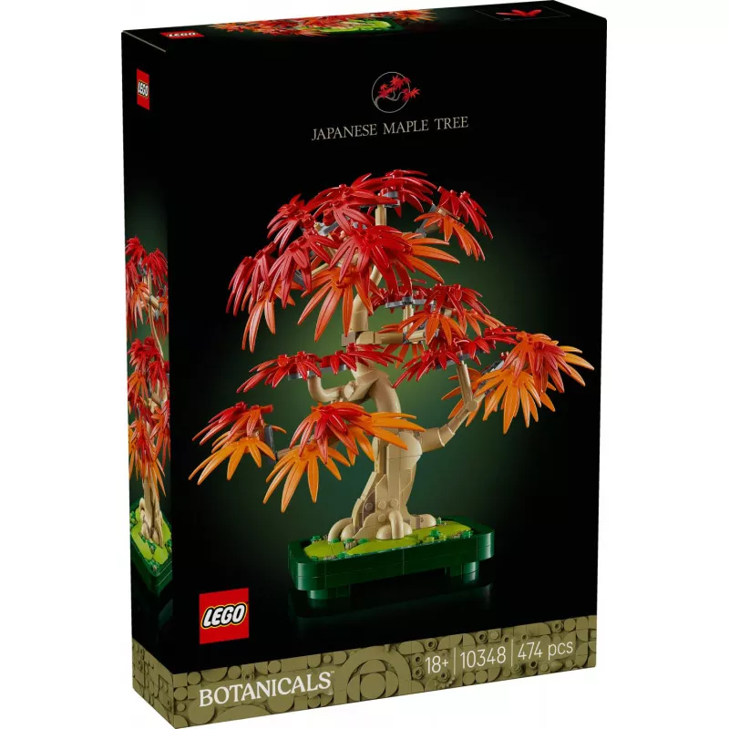LEGO Botanicals Japanese Red Maple Bonsai Tree 10348