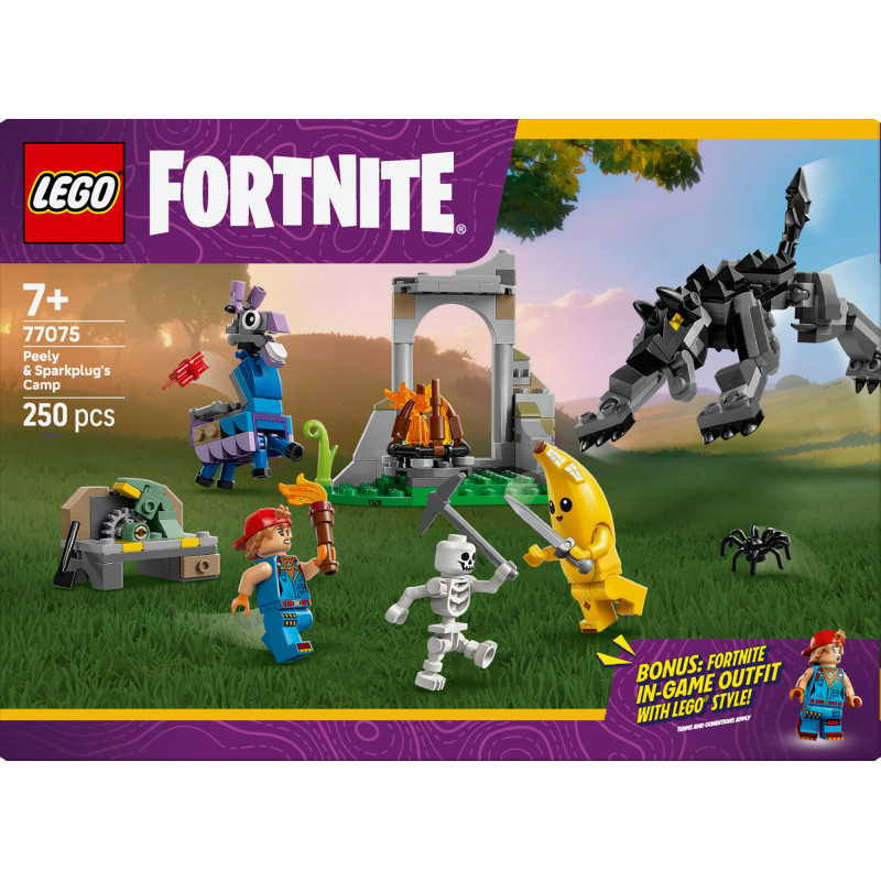 LEGO Fortnite Peely & Sparkplug's Camp 77075 - Afterpay