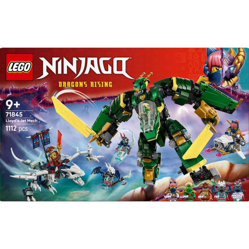 LEGO Ninjago Lloyd’s Jet Mech 71845 - Afterpay Available!