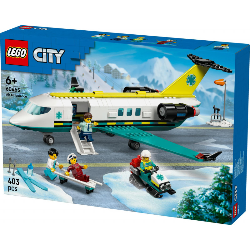 LEGO LEGO City Emergency Air Ambulance Airplane 60465