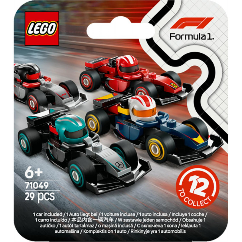LEGO LEGO Minifigures F1® Collectible Race Cars 71049